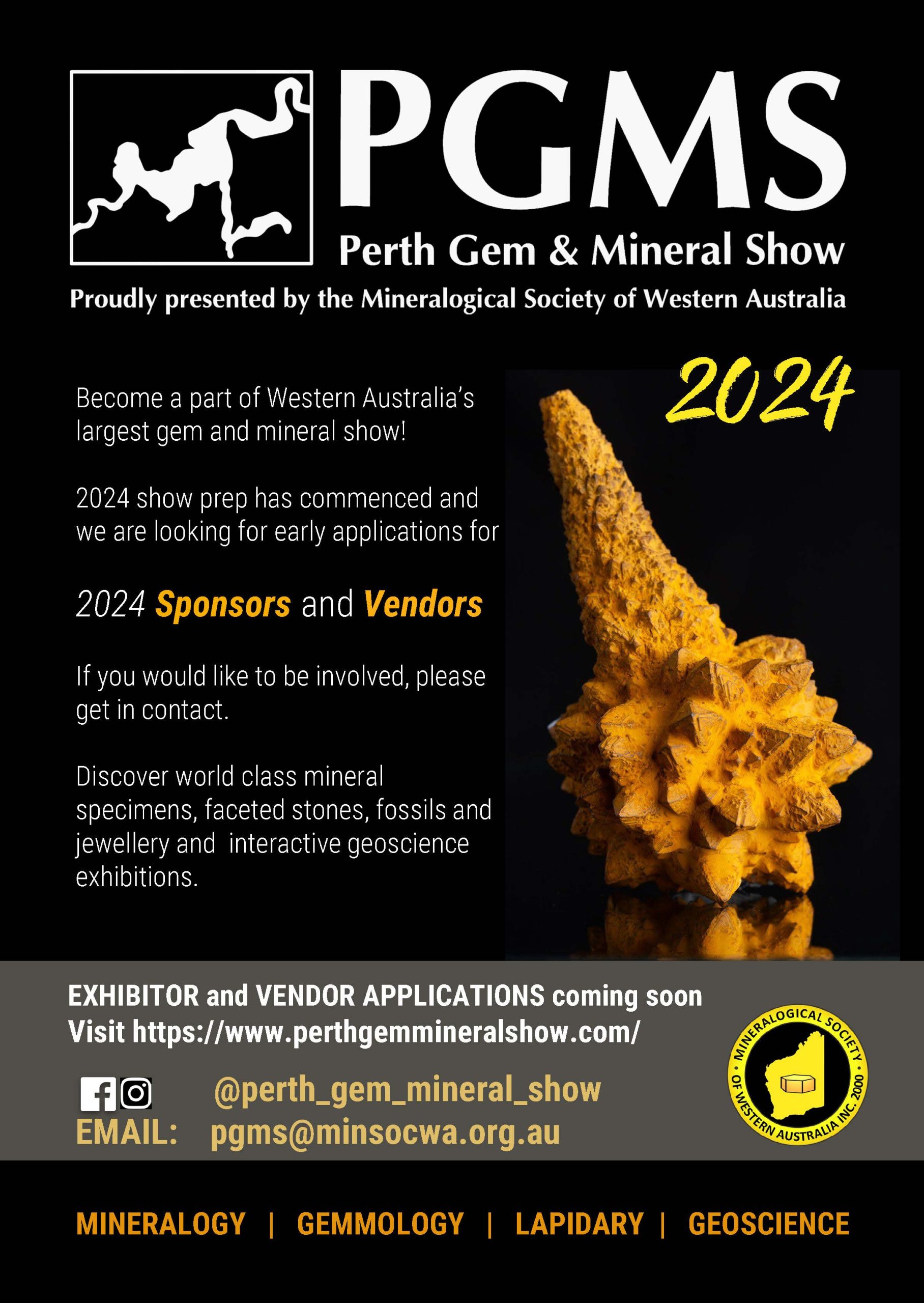 The Mineralogical Society of Western Australia (MinSocWA) | Perth Gem ...